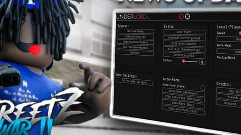[😈] Streetz War 2 | SW Underlord — Roblox Scripts | ScriptBlox