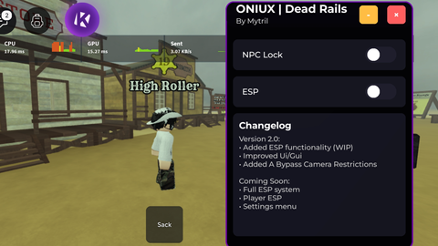 Dead Rails [FORESTS!] | Oniux Npc Lock — Roblox Scripts | ScriptBlox