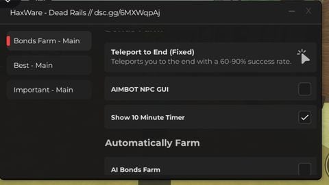 🎄 Dead Rails [Beta] | Auto Bonds Auto Collect Bonds OP — Roblox Scripts | ScriptBlox