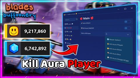 Blades & Buffoonery ⚔️ | TaoBa IT NooB Kill Aura Player — Roblox Scripts | ScriptBlox