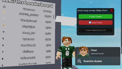 Stud Long Jumps Obby | Farm — Roblox Scripts | ScriptBlox