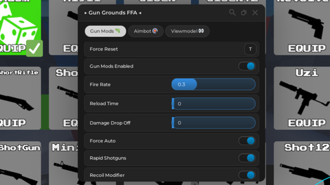 [FPS] Gun Grounds FFA | Op script — Roblox Scripts | ScriptBlox