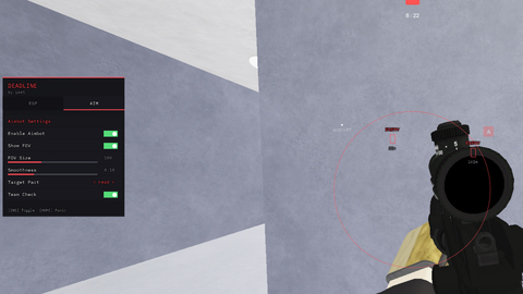 [0.24.3] Deadline | Source Code AIM ESP TEAMCHECK CHAMS NO BANS — Roblox Scripts | ScriptBlox