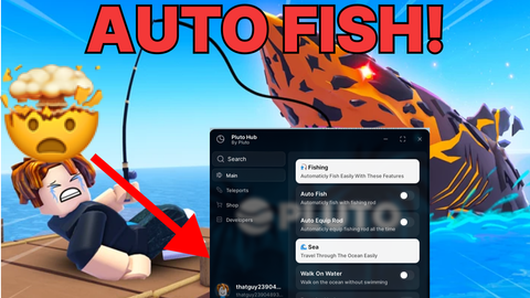 [👾] Fish It! 🐟 | Pluto Hub FISH IT Script Auto Fish Walk On Water — Roblox Scripts | ScriptBlox