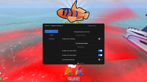 Fish It! 🐟 | Project Infinity X — Roblox Scripts | ScriptBlox