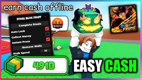 Steal Blox Fruit | Complete Steal Auto Lock Auto Cash KEYLESS — Roblox ...