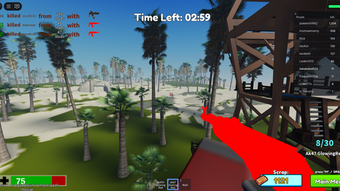 [🎉OLD RECOIL] Roams Official | Roams Script UD — Roblox Scripts ...