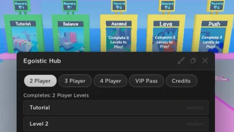 Teamwork Puzzles 2 (Obby) | Egoistic Hub — Roblox Scripts | ScriptBlox