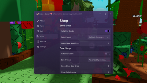 [🎄] Grow a Garden 🍅 | FULLY AFK FARM — Roblox Scripts | ScriptBlox