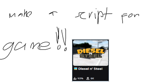 🚍Diesel n' Steel | PLS SOMEONE MAKE AS SCRIPT FOR THIS GAME — Roblox ...