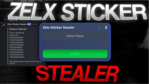 🚍Diesel n' Steel | Zelx Sticker Stealer DNS — Roblox Scripts | ScriptBlox