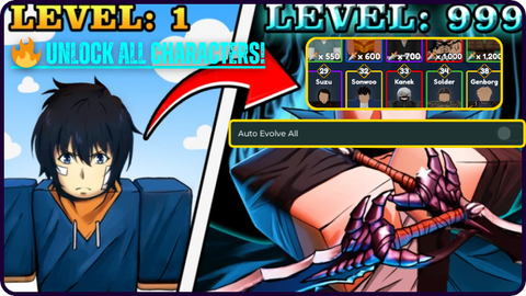 [New Year Part 1] Anime Evolution | Unlock Every Character OP — Roblox ...