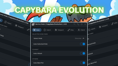 Capybara Evolution | NEW UPDATE Added Auto Easter Boss — Roblox Scripts | ScriptBlox