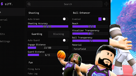 [👑VIP] Arcade Basketball 🏀 | FE UNLOCK INVENTORY OP Features — Roblox Scripts | ScriptBlox