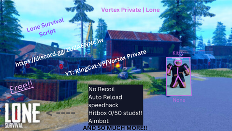 [💸20% OFF💸] Lone Survival | Vortex Private Free — Roblox Scripts ...