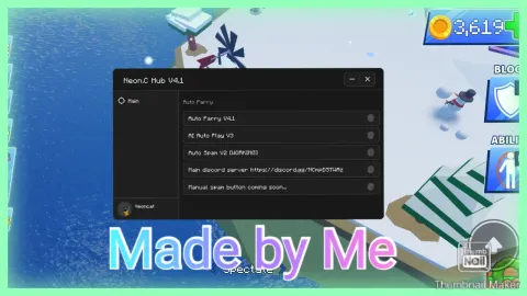 Blade Ball | Neon.C Hub V4.1 — Roblox Scripts | ScriptBlox