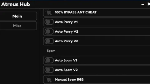 [UPD!] Blade Ball | Atreus REWORKED — Roblox Scripts | ScriptBlox