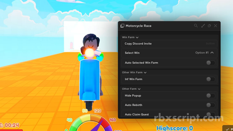 Motorcycle Race | Script — Roblox Scripts | ScriptBlox