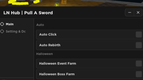 Pull a Sword | uto Click uto Rebirth Hlloween Event Frm nd Hlloween — Roblox Scripts | ScriptBlox