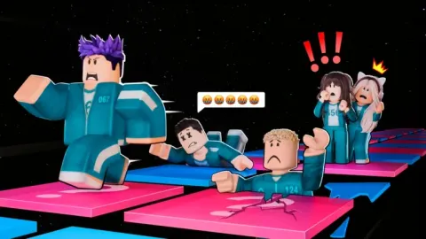 Impossible Squid Game! Glass Bridge! [UPD] | Impossible Squid Game Reveal Script — Roblox ...