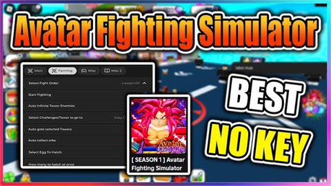 [ 🍀 LUCK ] Avatar Fighting Simulator | Auto Farm And More — Roblox Scripts | ScriptBlox