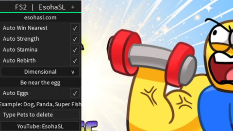 [FREE UGC] Fitness Simulator 2 | Autofarm UGC — Roblox Scripts | ScriptBlox