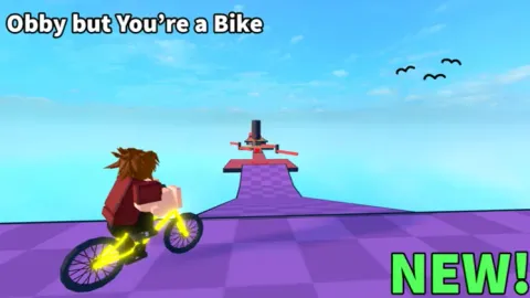 [🎃] Obby But You’re On a Bike | The Best Script World 6 — Roblox ...