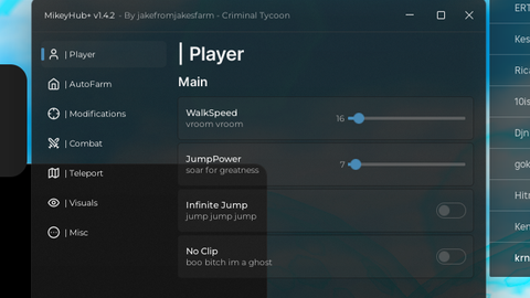 Criminal Tycoon | MikeyHub Premium Script Cracked — Roblox Scripts ...