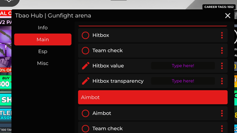 Gunfight Arena | Tbao Hub — Roblox Scripts | ScriptBlox