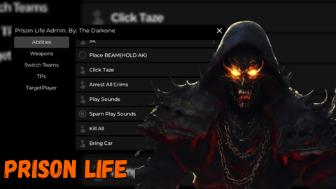 Prison Life | The Darkones Pr1son L1fe GUI — Roblox Scripts | ScriptBlox