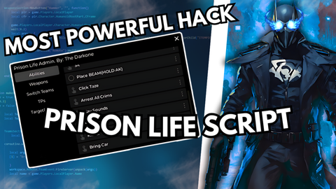 Prison Life | The Darkones Pr1son L1fe GUI — Roblox Scripts | ScriptBlox