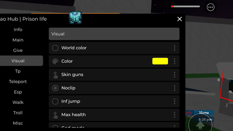 [MP5] Prison Life | Tbao Hub — Roblox Scripts | ScriptBlox