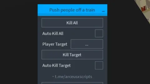 Push people off a train (UPD) | Kill ll — Roblox Scripts | ScriptBlox
