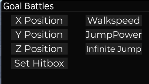 ⚽️ Goal Battles 🥅 | GB Script Hitbox Walkspeed InfJump JumpPower etc ...