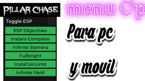 [STRICKEN] Pillar Chase 2 | Menu op no key. leer caracteristicas — Roblox Scripts | ScriptBlox