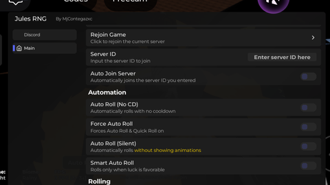 Jule's RNG 🎲 | Jules RNG Script Auto Roll Silent And More Keyless Script — Roblox Scripts ...