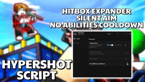 🔥 Hypershot | Hitbox Expander No Abilities Cooldown Infinite Jump ESP — Roblox Scripts | ScriptBlox