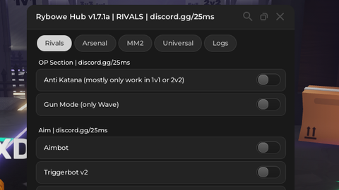 [🎄] RIVALS | Rybowe Hub Keyless Crack — Roblox Scripts | ScriptBlox