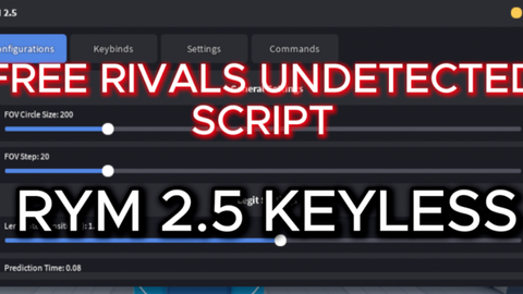 [🎄] RIVALS | RYM A Keyless and free Script SilentAim Esp and More ...