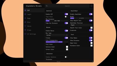 [🎄] RIVALS | BEST SCRIPT StackZero hub OP features and more — Roblox ...