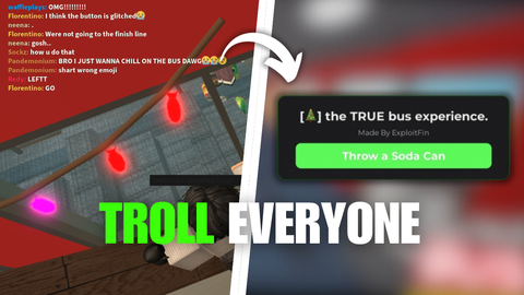 [🎄] the TRUE bus experience. | Throw a Soda Can, Make Driver Go Blind ...