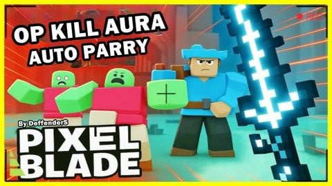 2X🎄Pixel Blade [🔱DIVINITY] | OP Kill Aura Auto Parry No SpeedState — Roblox Scripts | ScriptBlox