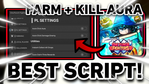 [DEFENSE] One Punch Fighters X 🎃 | FASTEST AUTO FARM SCRIPT — Roblox ...