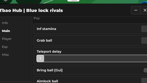 [🍪 ️] Blue Lock: Rivals | Tbao Hub — Roblox Scripts | ScriptBlox