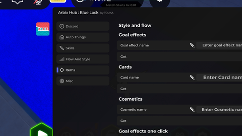 [3H] Blue Lock: Rivals | Arbix Hub — Roblox Scripts | ScriptBlox