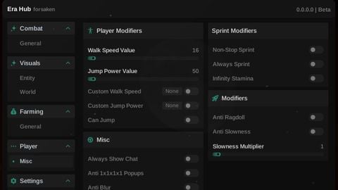 [G666😈 ] Forsaken | Era Hub — Roblox Scripts | ScriptBlox