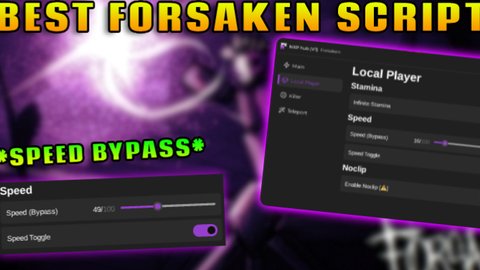 [🎆] Forsaken | BEST SCRIPT Infinite Stamina Auto Generator and more ...