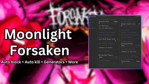 [UPDATE 🔪] Forsaken | Best script Mobile support Autoblock Generator ...