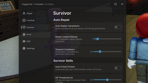[🎆] Forsaken | FoggyHub — Roblox Scripts | ScriptBlox