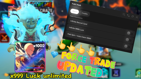 [NEW]Anime Card Master | Yuki Hub Unlimited x999 luck — Roblox Scripts ...